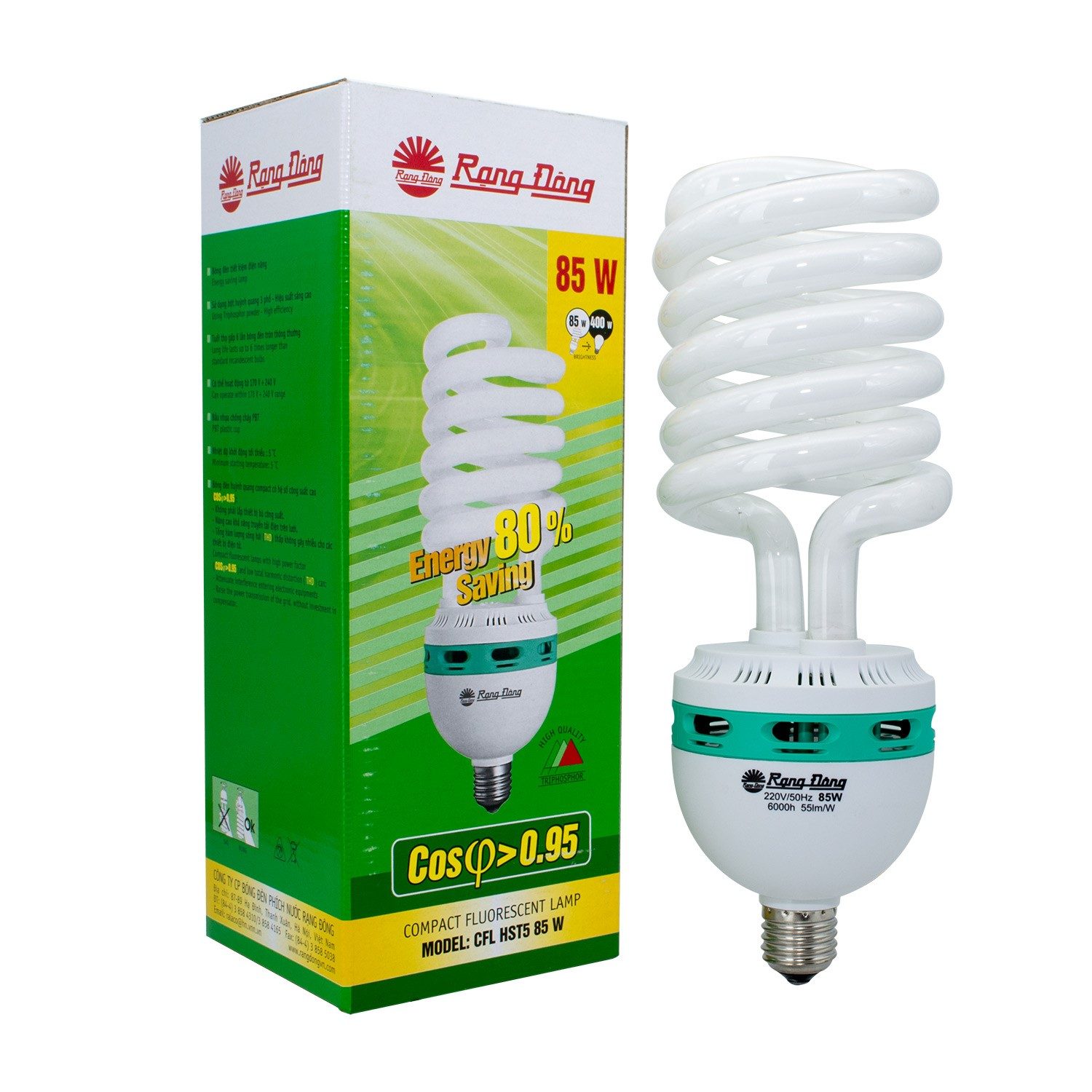 50+ Mẫu Bóng đèn Compact Rạng đông